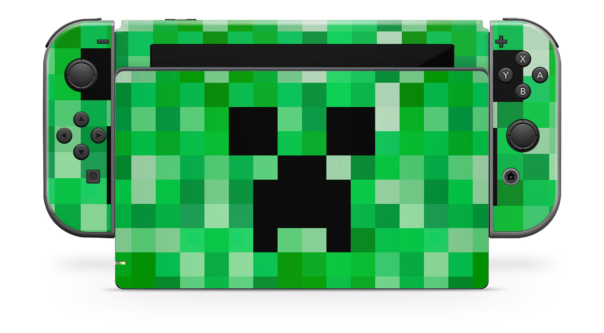 PIXELS NINTENDO SWITCH **TEXTURED VINYL ! * SKINS DECALS WRAP – NPRINTZ